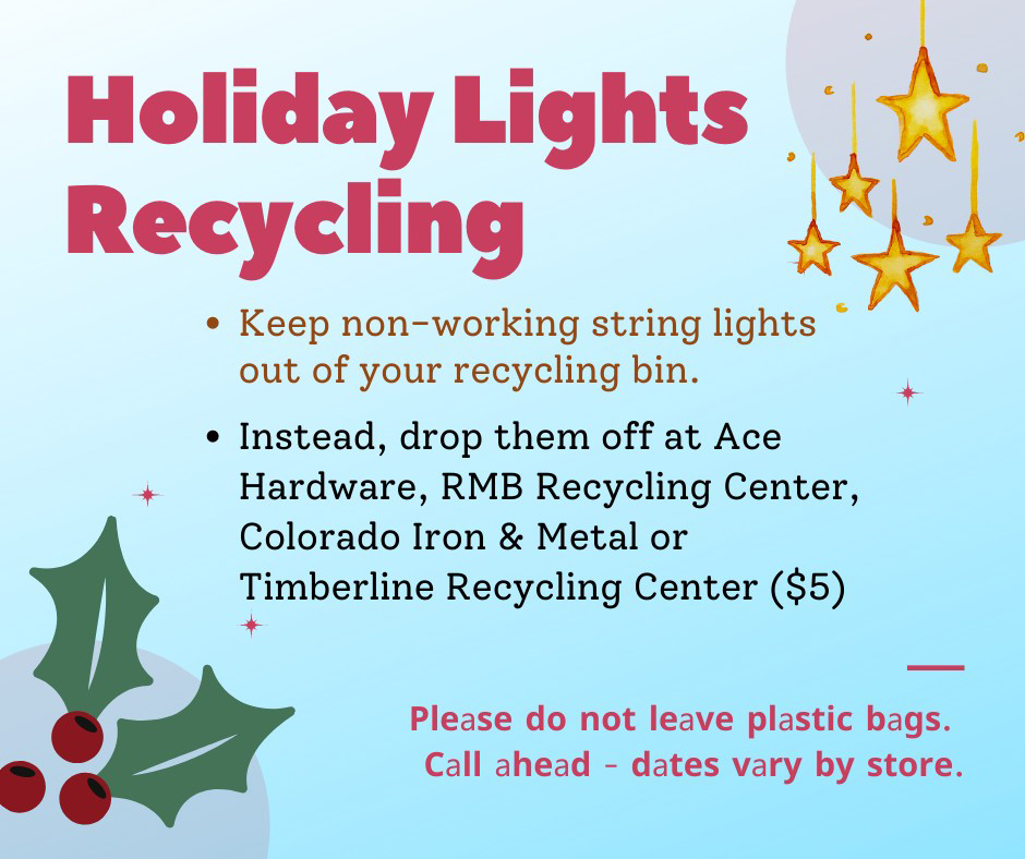 Reduce Holiday "Waste" | Larimer County