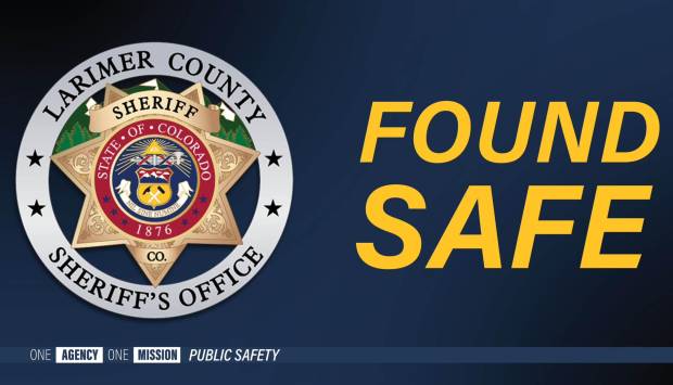 Update: Missing at-risk Loveland man located safe | Larimer County