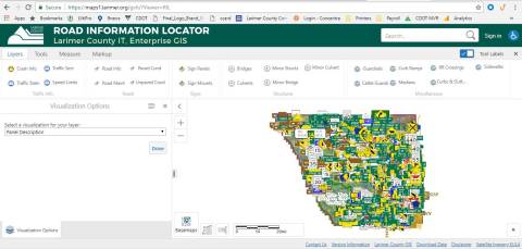 Signs, Paint and other Traffic Safety Devices | Larimer County